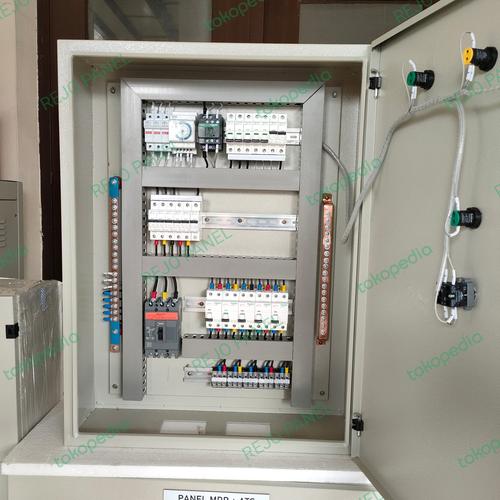 Jual panel distribusi - mccb 3p 20a + kontaktor LC1D09M7+ MCB 1P 10A ...