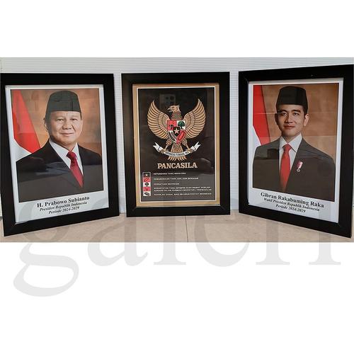 Jual Bingkai / Pigura / Frame Foto Presiden, Wakil, Garuda 14R (25x35 ...