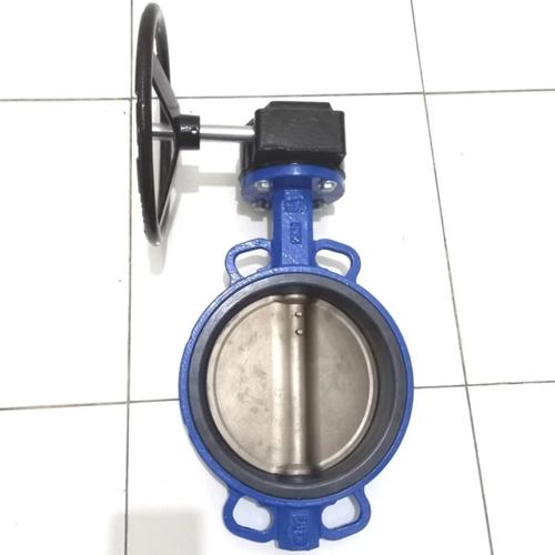 Jual Butterfly valve gear operated cast iron / Disc SS304 - 4 inch ...