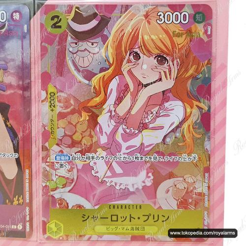 Promo One Piece Card Charlotte Pudding ST07-008 Foil Premium Collection ...