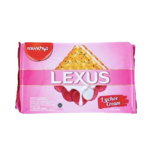 Jual Munchys Lexus Lychee Cream (Biskuit Lexus Rasa Leci) 190 Gram ...