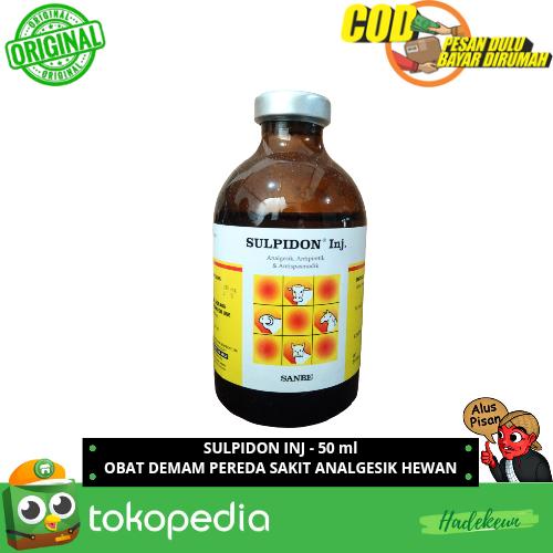 Jual Sulpidon Inj 50 ml - Obat Demam Analgesik Hewan - Kota Depok ...