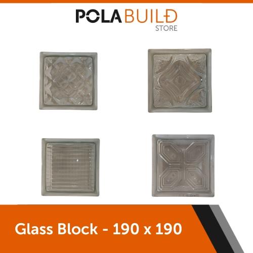 Jual Pola Build - Glass Block Kaca 190 x 190 Motif - Roster Tembok ...