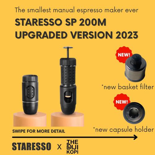Jual Set Staresso Sp 200M Super Mini Espresso Maker Original - Putih ...