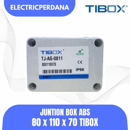 Jual Junction Box Panel Plastik TIBOX ABS 80X110X70 (T-811/7) BAGUS ...