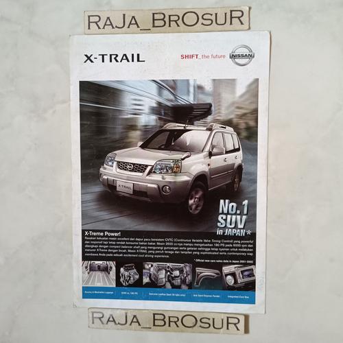 Jual Poster brosur katalog flyer Nissan XTrail/Nissan X Trail ST/XT ...