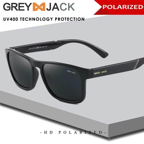 Jual Grey Jack Kacamata Sunglasses Anti UV POlarized Lens Kotak TR90 ...