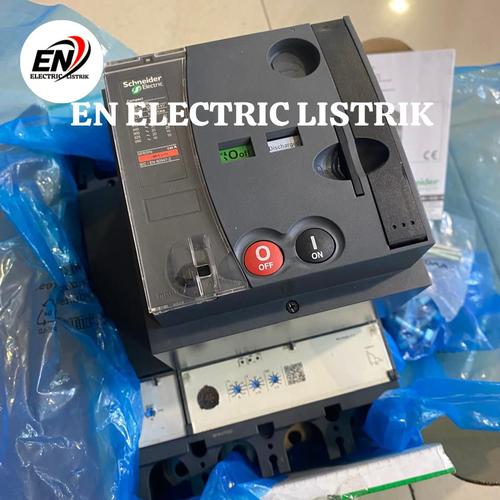 Jual MCCB SCHNEIDER CVS400F 4P 400A 36KA KOMPLIT MOTORIZED UVT AUX ...