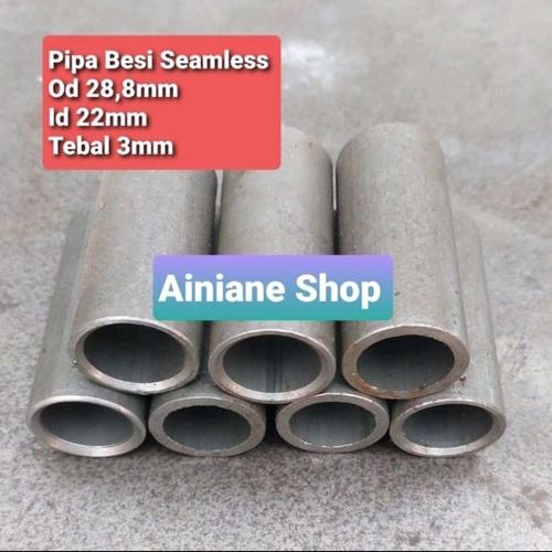 Jual Pipa Besi Seamless Od 28,8 mm Id 22 mm Tebal 3 mm Panjang 7 cm - 300 cm - Kota Bandung ...