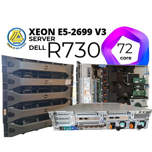 Jual SERVER DELL R730 E5-2699 V3 X86 72 PROSESSOR TERTINGGI - Kab ...