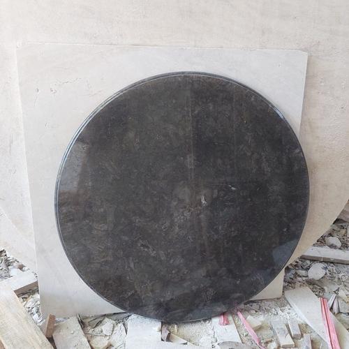 Jual Daun meja bulat batu marmer hitam kilap glossy - Kab. Tulungagung ...