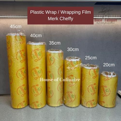 Jual Plastik Wrap Cheffy Plastic Wrapping Film Makanan Food Grade ...