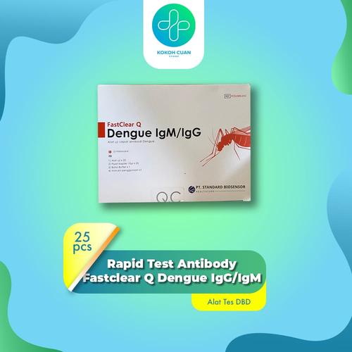 Jual SD Biosensor Fastclear Dengue IgG IgM isi 25 Pcs Alat Test DBD ...