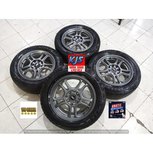 Jual Velg Racing Bekas R14 HSR NX Spo Pcd 4x100 4x114 Ring 16 Avanza Brio - Jakarta Barat - KJS ...