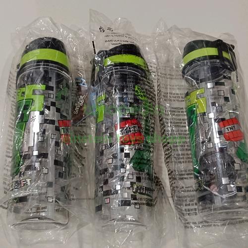 Jual Botol Smiggle Minecraft/Drink Bottle Minecraft/Botol minum 650 ml ...