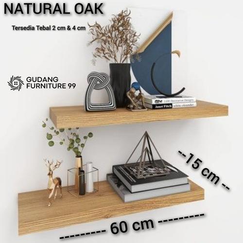 Jual Ambalan Dinding Decorasi Panjang 40_ 60 cm, Lebar 20 cm, Tebal 2 ...