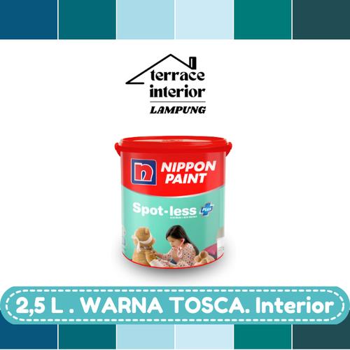 Jual Cat Tembok Spotless Plus Nippon Paint Warna Tosca 2.5L - TEMPEST ...