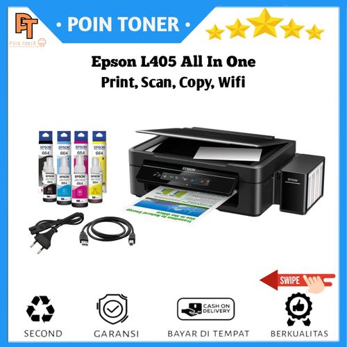 Jual Printer Epson L405 Print,Scan,Copy,WiFi - Jakarta Utara - POIN TONER | Tokopedia
