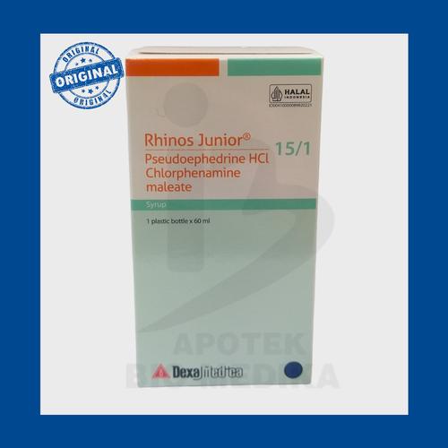 Jual rhinos junior sirup 60 ml obat pilek anak - Kab. Bandung - APOTEK ...