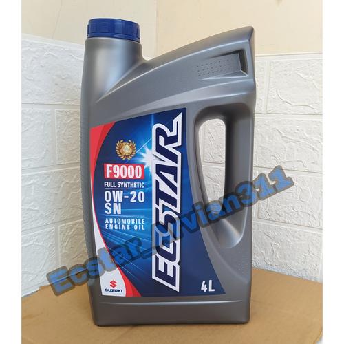Jual Oli Mesin Suzuki Ecstar F9000 Full Synthetic 0W-20 SN Engine Oil ...