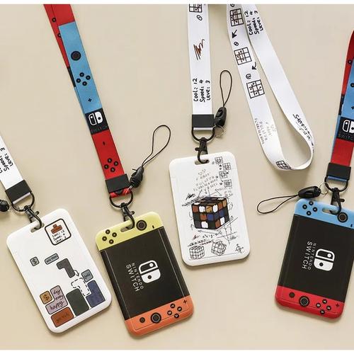 Jual Card Holder Credit Card Style Nintendo Id Card Gantungan Tali ...