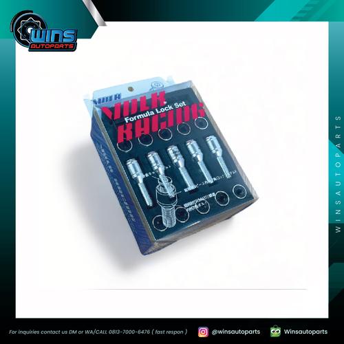 Jual LUGNUT BAUT RODA RACING VOLK RACING MERCY,VW,AUDI UKURAN M.14x1,5 ...