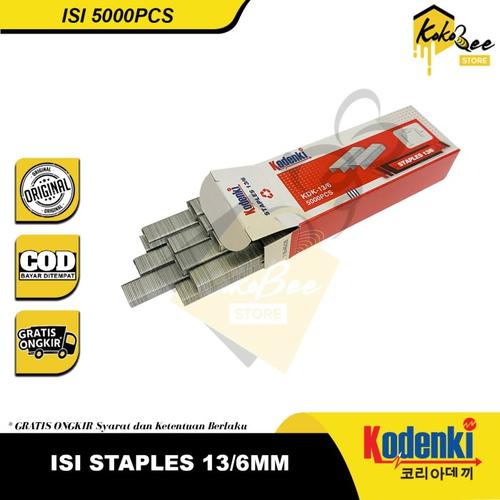 Jual KODENKI Isi Staples 13/6 R23 Isi Refill Hekter Stapler Gun Tacker ...