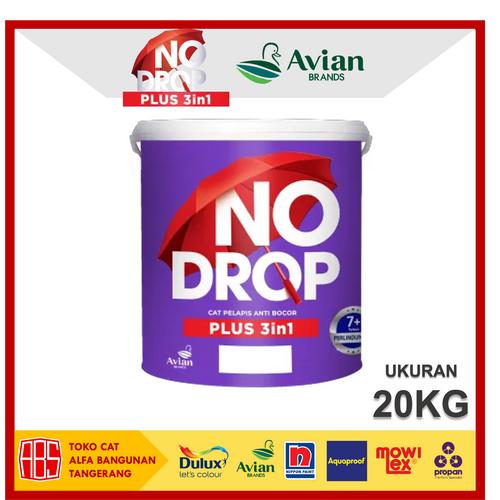 Jual Cat No Drop Plus 3 in 1 [20KG] by Avian Brands - Cat Pelapis Anti Bocor - Cat Eksterior ...