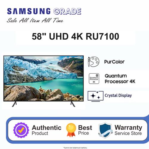 Jual SAMSUNG 58" UHD 4K Smart TV UA58RU7100 Series 7 Energy Rating 4 ...