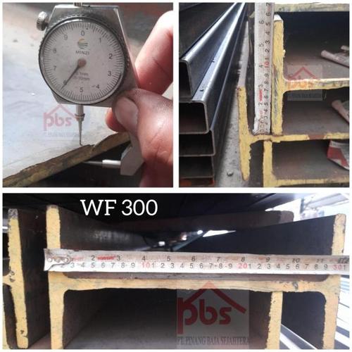 Jual BESI IWF / BESI WF / BAJA WF 150 200 250 300 BERMUTU - WF 300 X 6 ...