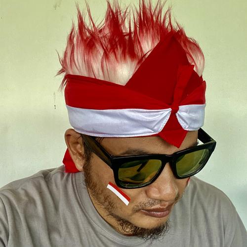 Promo Udeng Merah Putih Edisi Kemerdekaan atau Iket Kepala Rambut Palsu ...