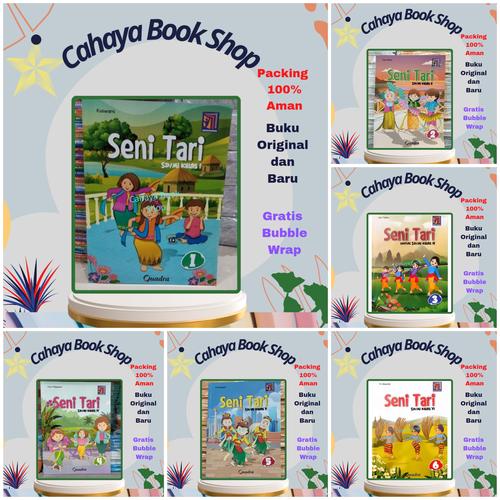 Jual Buku Seni Tari Kelas 1,2,3,4,5,6 SD/ Mi Kurikulum Merdeka Quadra ...