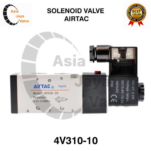 Jual Solenoid Valve 4v310 10 Airtac 220v ac/ 24v dc/ 110 V ac - AC220 ...
