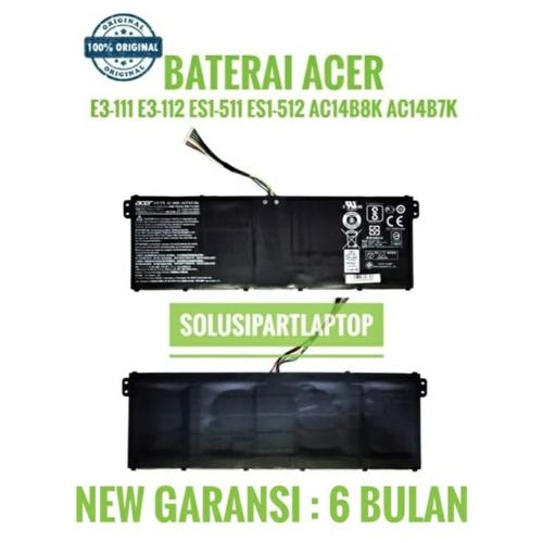 Jual ORIGINAL BATERAI ACER SF314-51 AC14B8K AC14B3K HIGH - AC14B7K ...