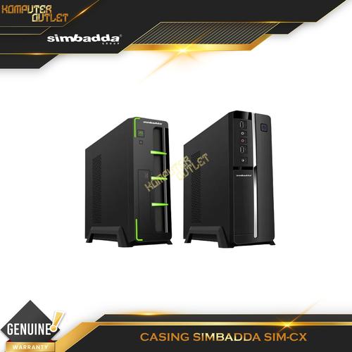 Jual Simbadda Sim-CX Slim Casing Komputer Case with Power Supply 450 Watt including ATX Form ...