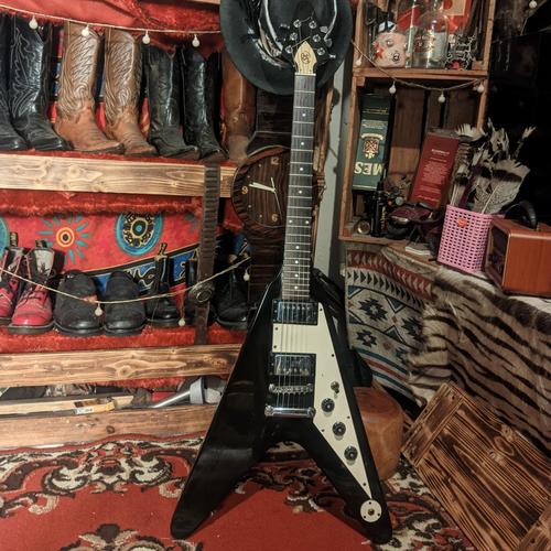 Jual Gitar Flying V 1958 Korina Copy Original no gibson epiphone prs ...