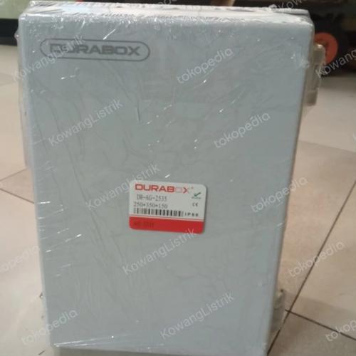 Jual Juntiction Box Panel 250x350x150mm Box Panel Plastik ABS Durabox ...