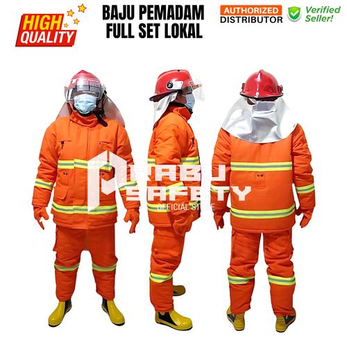 Jual Baju pemadam kebakaran fireman Suit full Set tahan Ap1 berkualitas ...