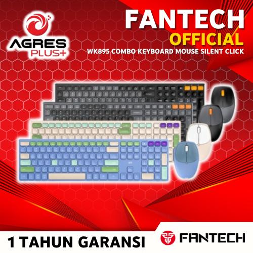 Jual FANTECH Combo 2in1 Keyboard Mouse Wireless Fantech GO POP Series ...