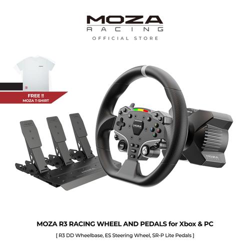 Promo MOZA Racing R3 Direct Drive Bundle Racing Steering Wheel For PC ...
