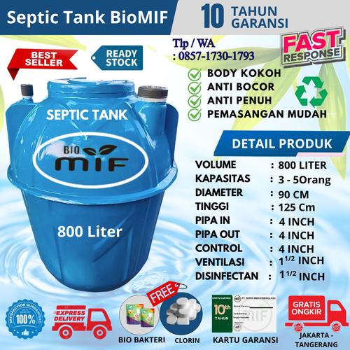 Promo Septic Tank Bio, Biotech, Biofil, Biotank, Biofilter, Biotaf 800L - Jakarta Barat - VC ...