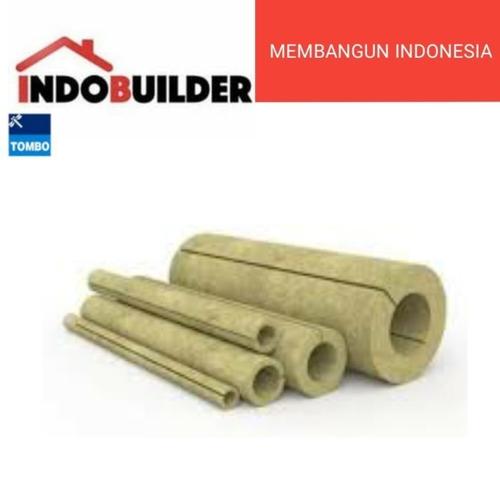 Jual TOMBO ROCKWOOL PIPA 3 INCH X TEBAL 25 MM X PANJANG 1 METER PER ...