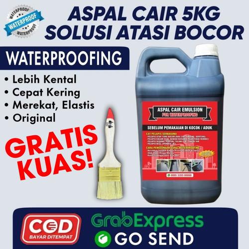 Jual ASPAL CAIR EMULSION FOR WATERPROOFING 5KG - Kab. Bogor - ASPAL ...