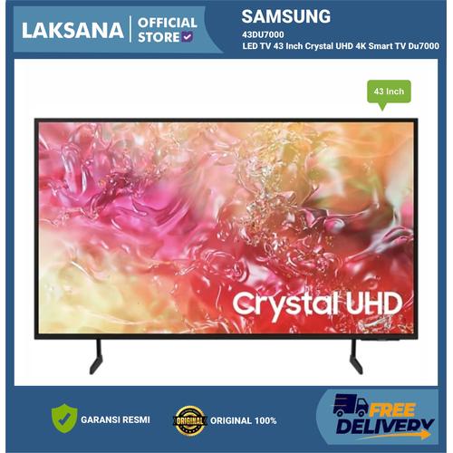 Jual Samsung 43DU7000 LED TV 43 Inch Crystal UHD 4K Smart TV DU7000 ...