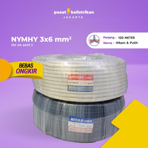 Jual Kabel Listrik Serabut NYYHY 3x6 NYMHY 3x6 100m Mitsuba - Jakarta Utara ...
