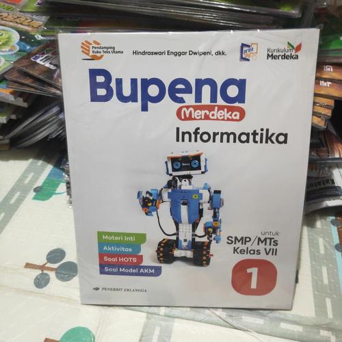 Jual original buku bupena merdeka informatika untuk SMP/Mts kelas 1 kurikulum merdeka - Kota ...