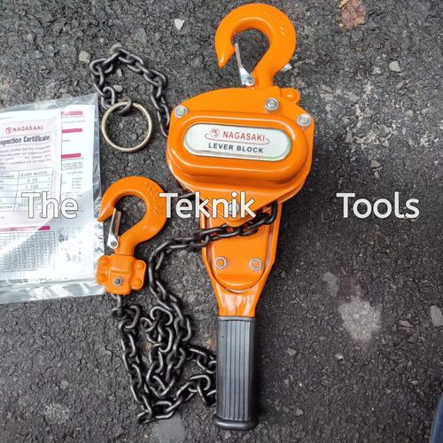 Jual Lever Block NAGASAKI 3 Ton x 1.5 Meter Lever Hoist Made In Japan ...