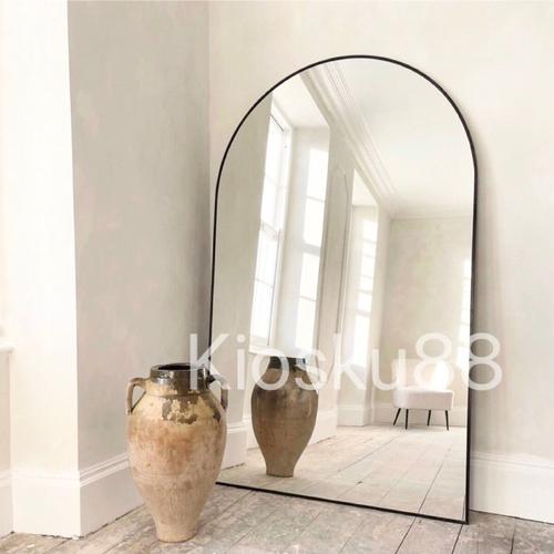 Promo KK88 Cermin Premium Arch Oval Aesthetic - 180x60cm , Putih ...