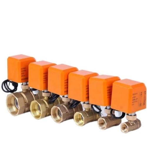 Jual Ball Valve Motorized Electrical 1 1/2" inch Flow Control AC220V ...