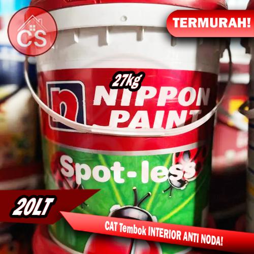 Jual Nippon Spotless Brilliant White 20L /PAIL/Cat Interior ANTI NODA ...
